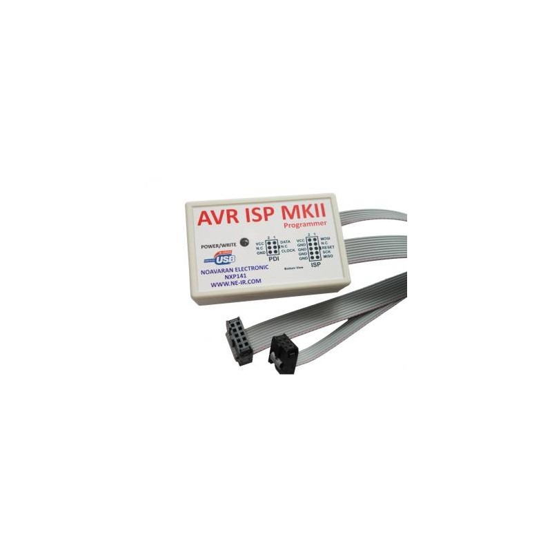 ‫مشخصات، دیتاشیت، قیمت و خرید AVR ISP MKII-programmer‬