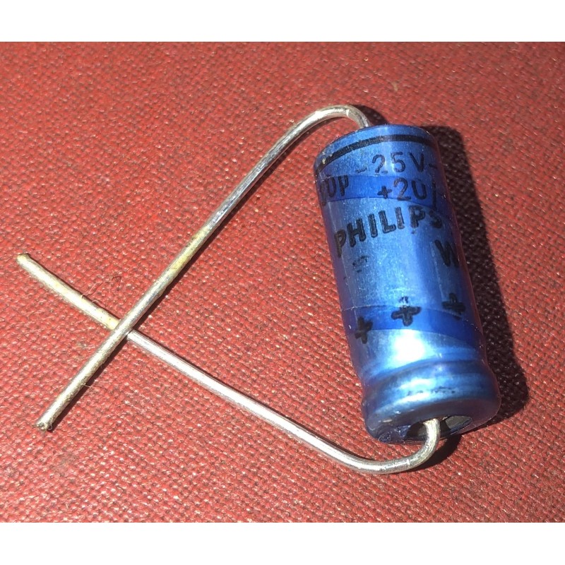 ‫مشخصات، دیتاشیت، قیمت و خرید Cap Elec 330MF 25V axial‬