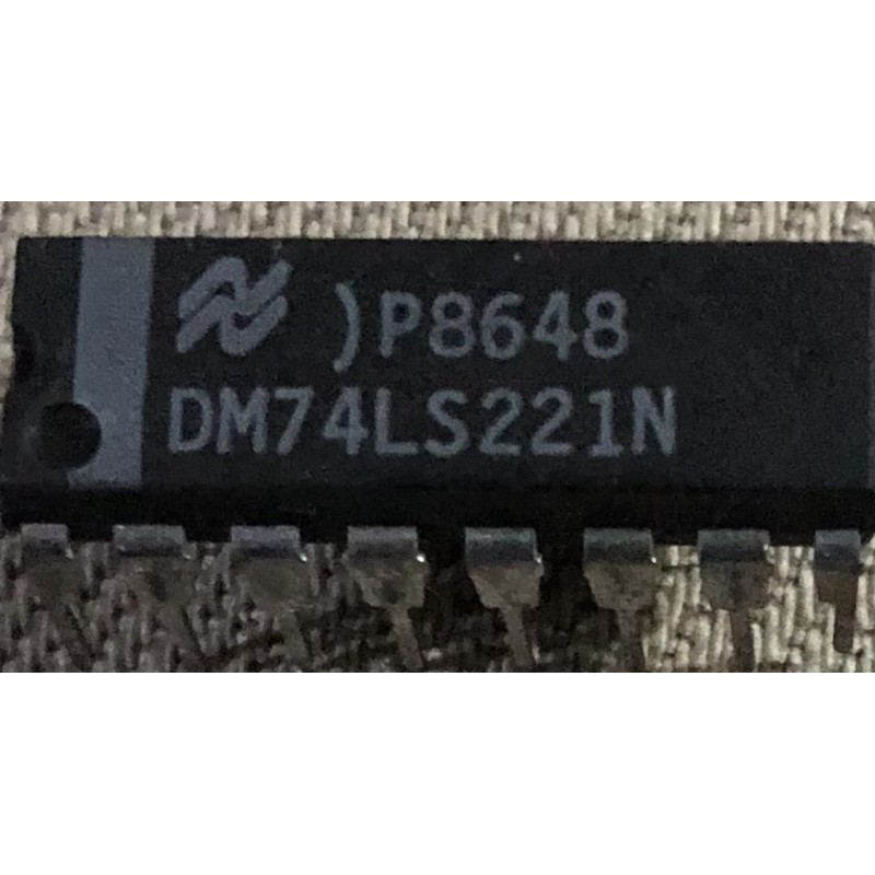 ‫مشخصات، دیتاشیت، قیمت و خرید DM74LS221N‬